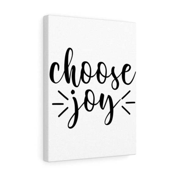 Express Your Love Gifts | Art | Inspirational Wall Art Choose Joy Black ...